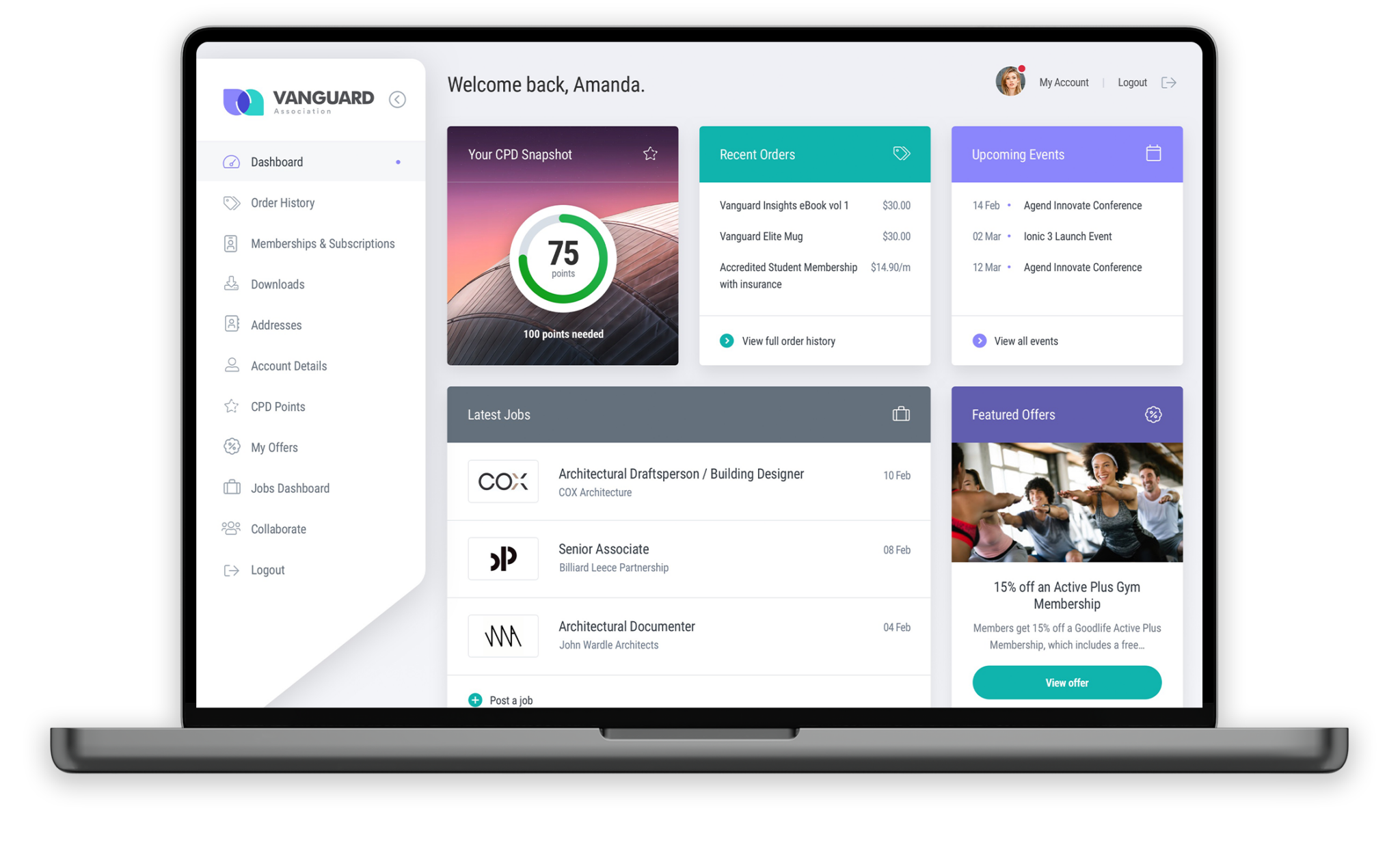 Key Features - agend | member relationship management